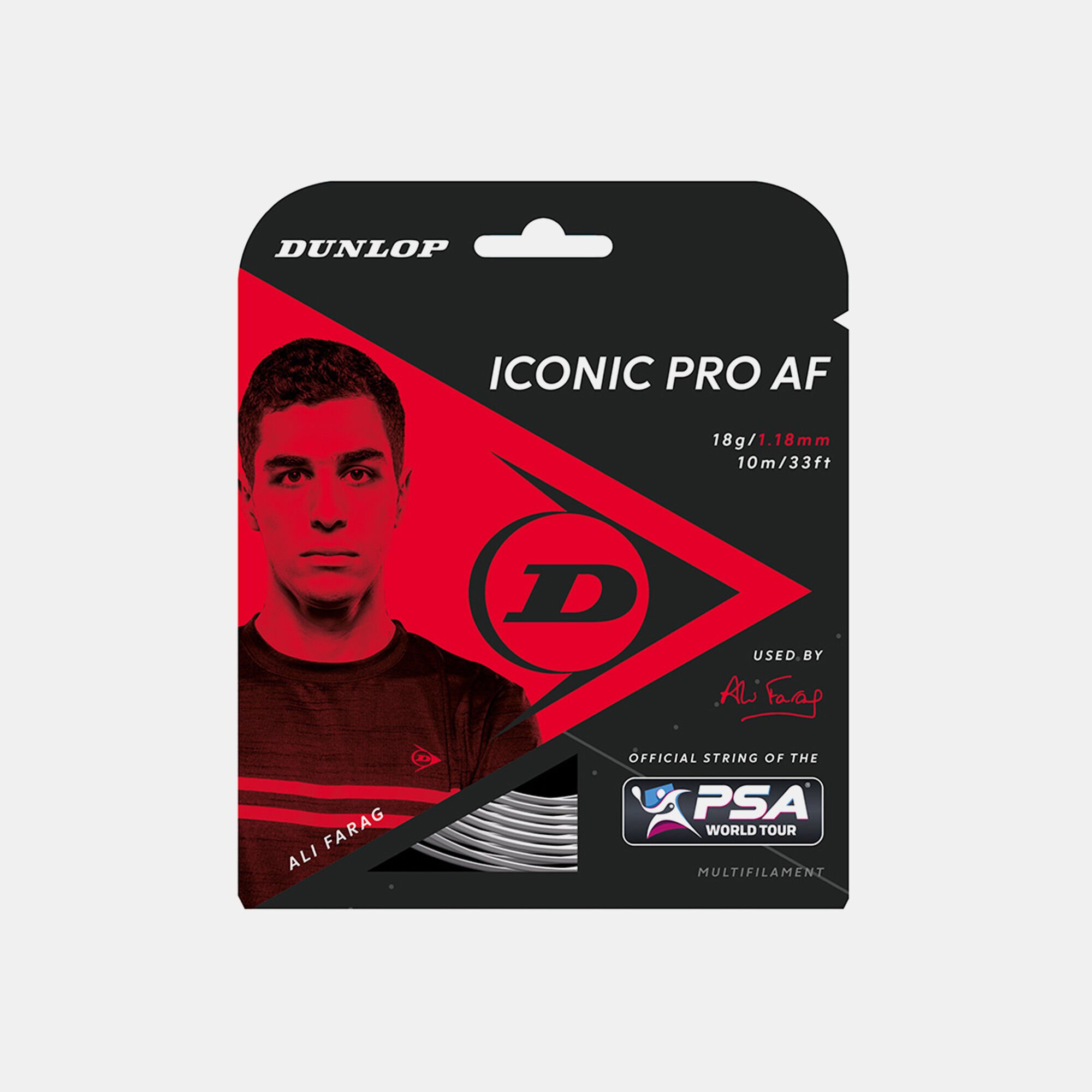 Corde de Tennis Iconique Pro AF 18g – Performance et Précision ...