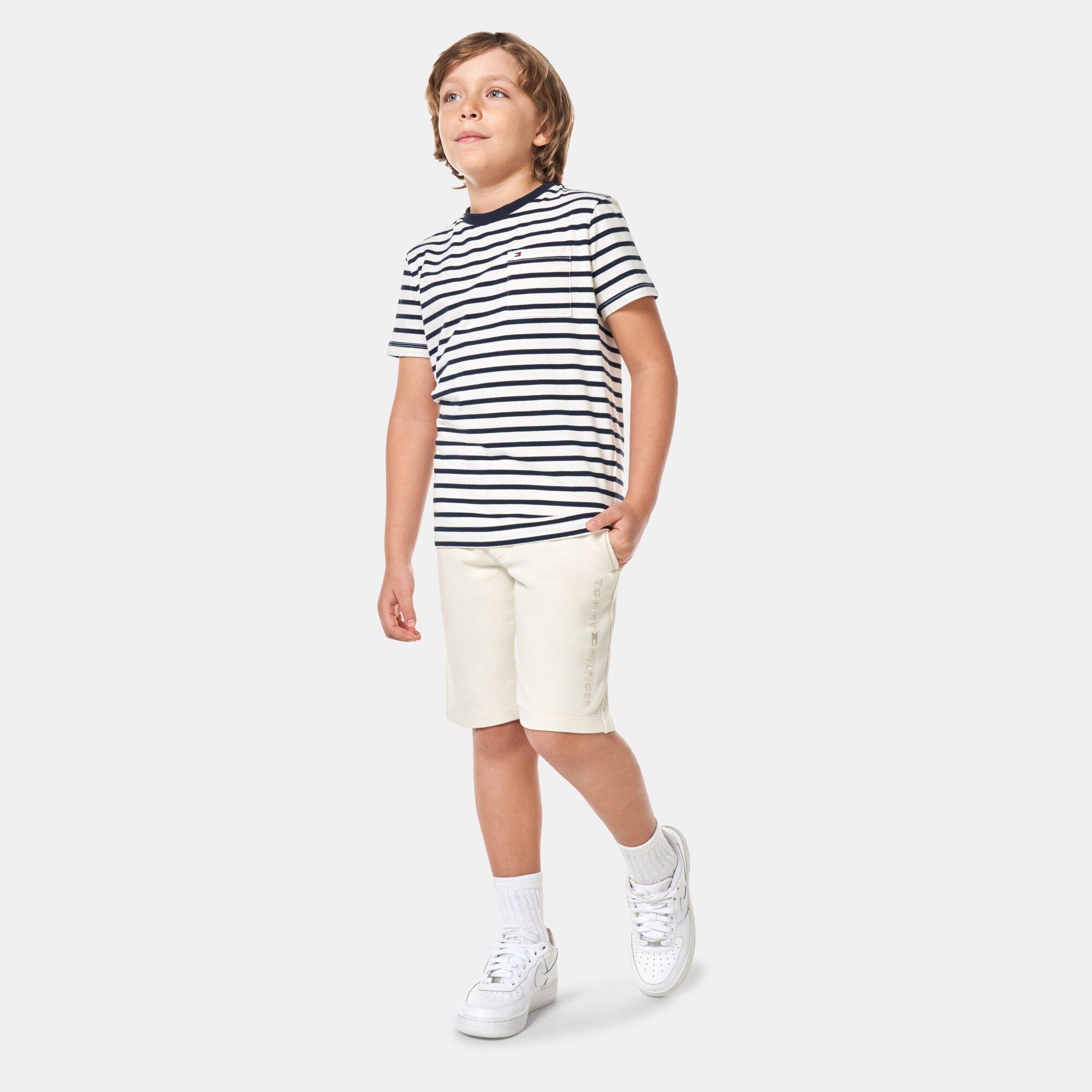 Shorts de Sport Enfant avec Broderie Tonale de Logo – Starpreya ...