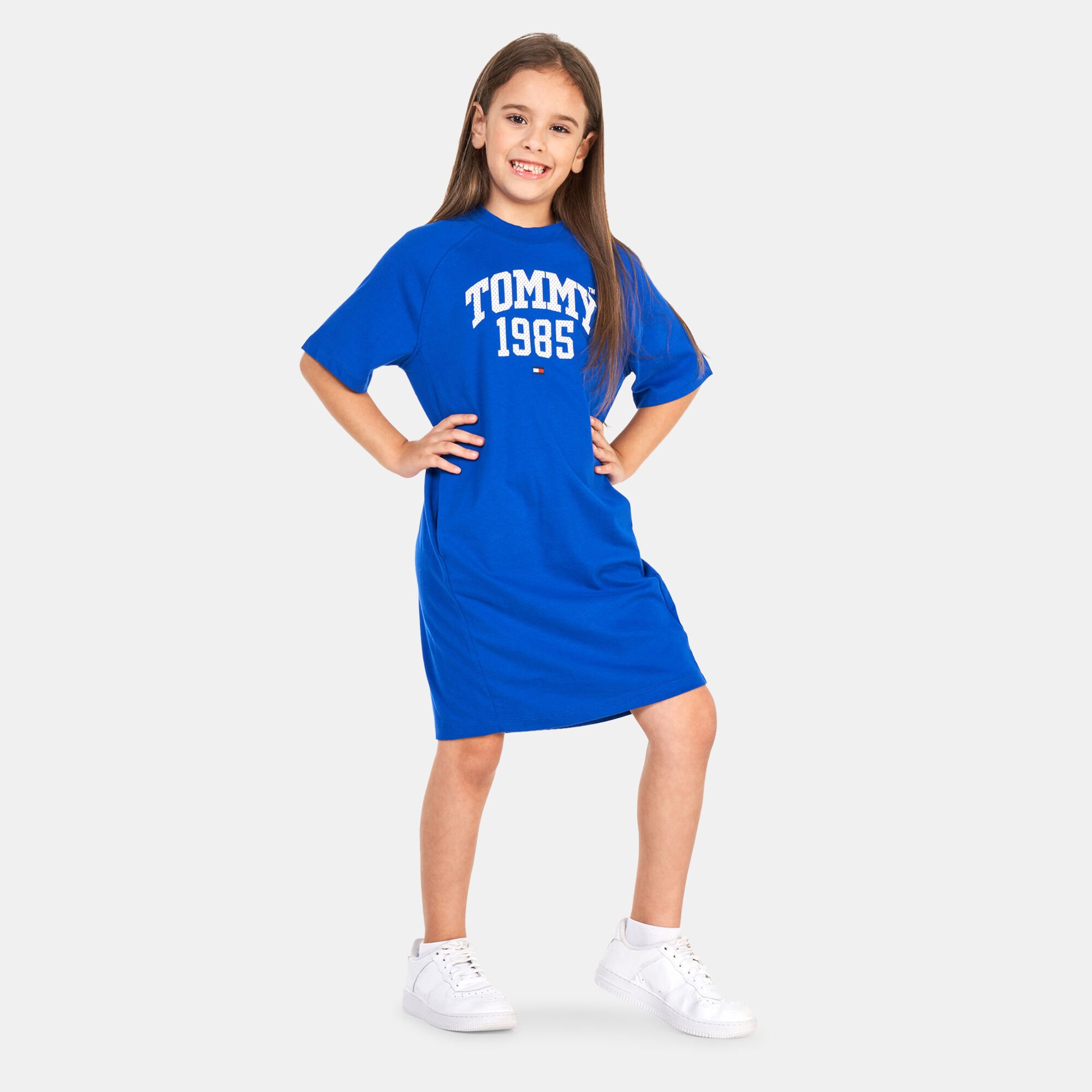 Robe T-shirt Logo Équipe Enfant – Style Varsity Confortable – Starpreya ...